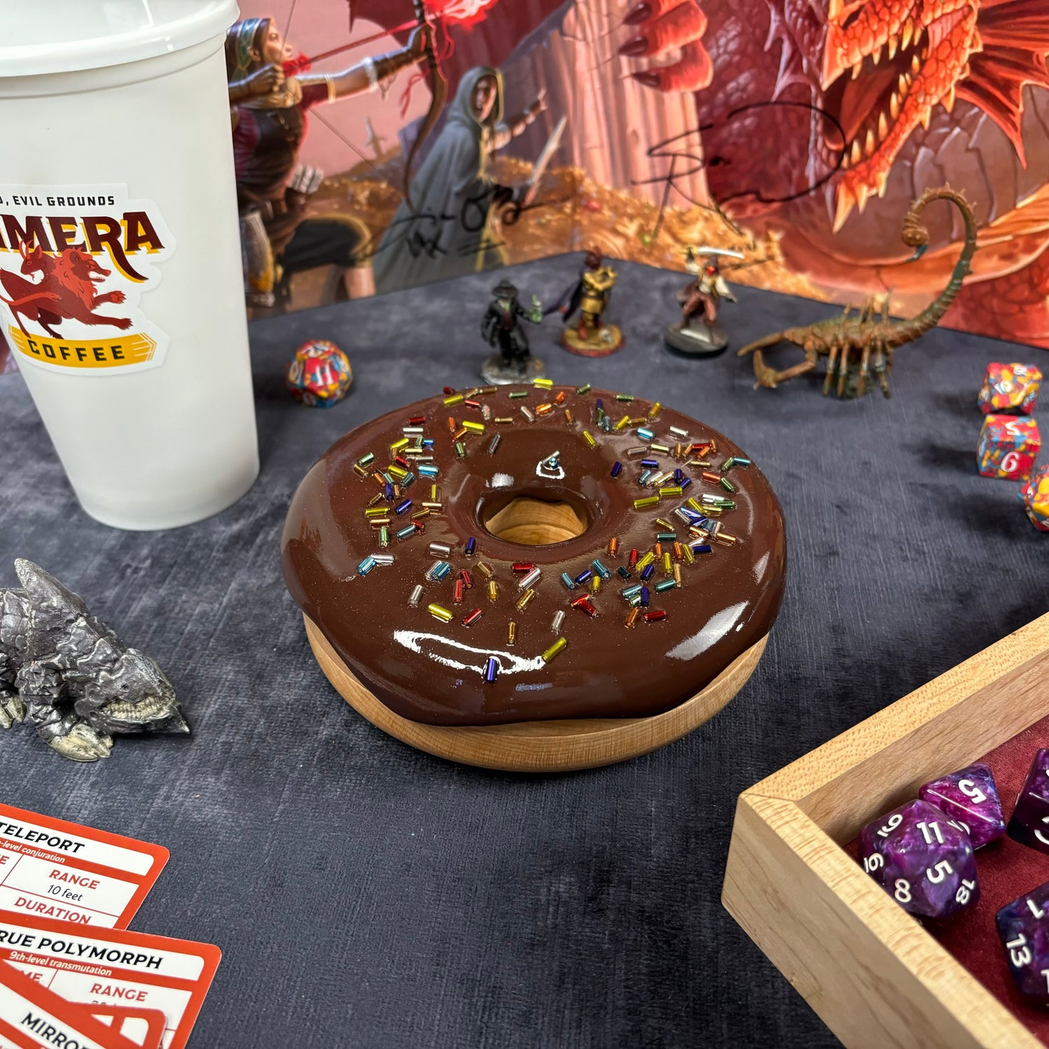 Dodecadonuts – Handmade Donut Dice Boxes for TTRPG Fans