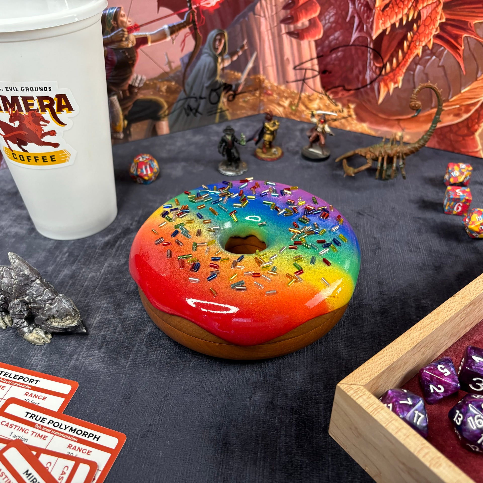 Dodecadonuts – Handmade Donut Dice Boxes for TTRPG Fans